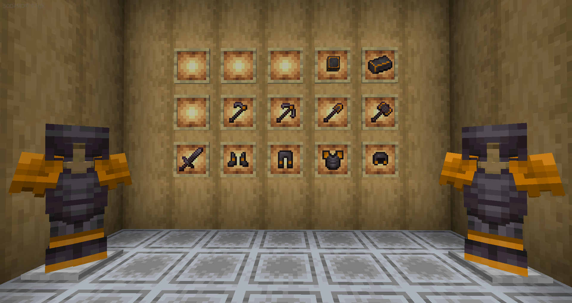 金色下界合金(Golden Netherite)-材质资源包