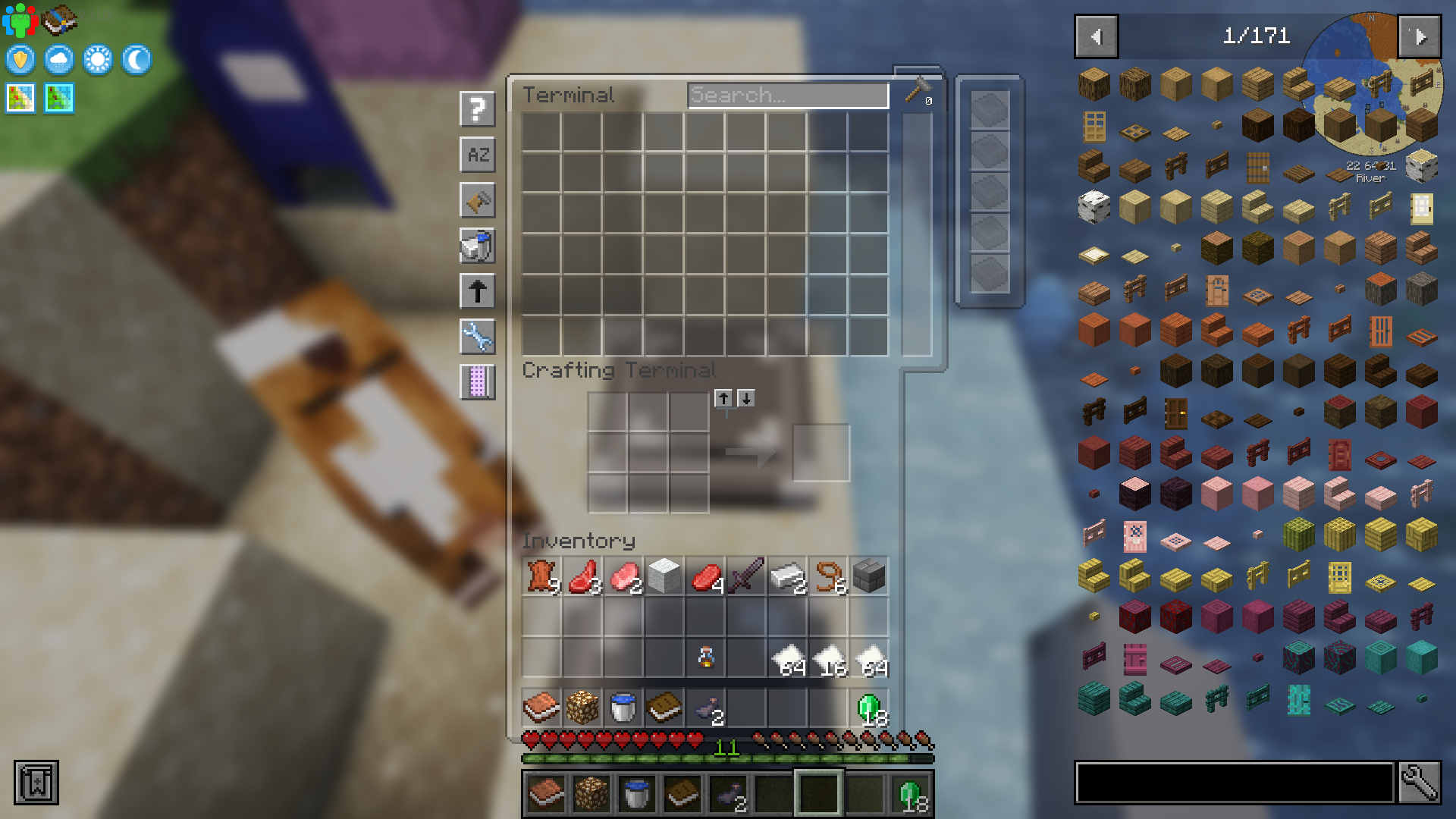 透明UI+模组支持(Transparent UI + Mod Support)-材质资源包